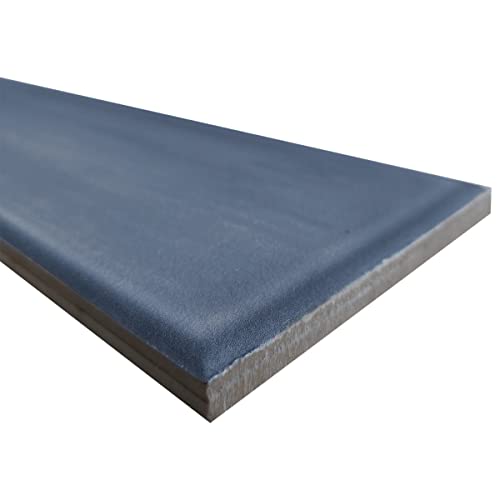 Ivy Hill Tile Stacy Garcia Olimar Denim 3.93 in. x 0.39 in. Matte Porcelain Wall Tile Sample