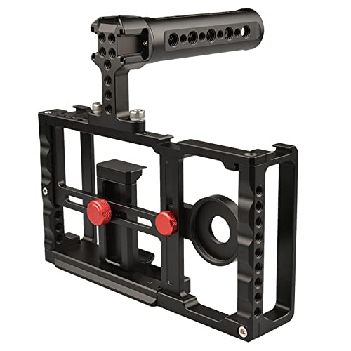 Homyl Smartphone Video Rig Grip Camera Support for Android Action & DSLR Cameras