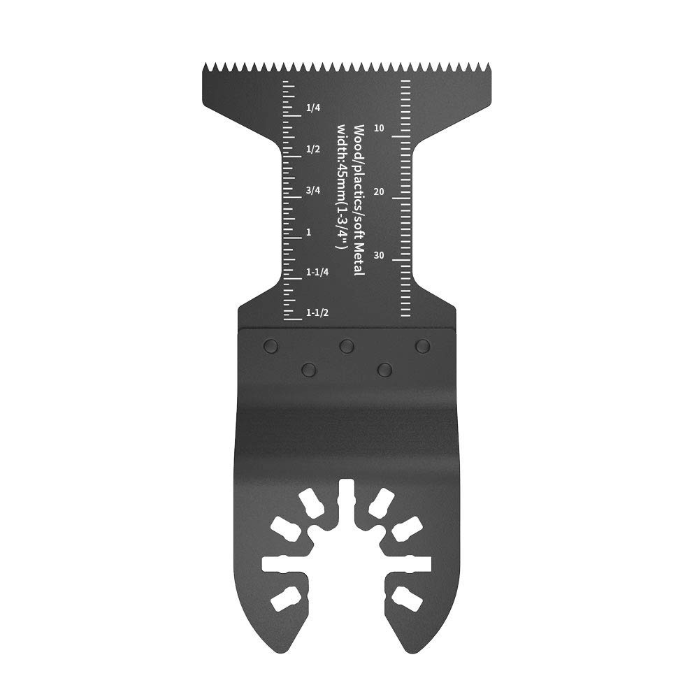 HOTBEST 108 Pcs Wood/Metal Oscillating Multi Tool Saw Blades Accessories Kit Quick Release Multitool Kits Fits for Fein, Black&Decker Chicago Ryobi Milwaukee Craftsman