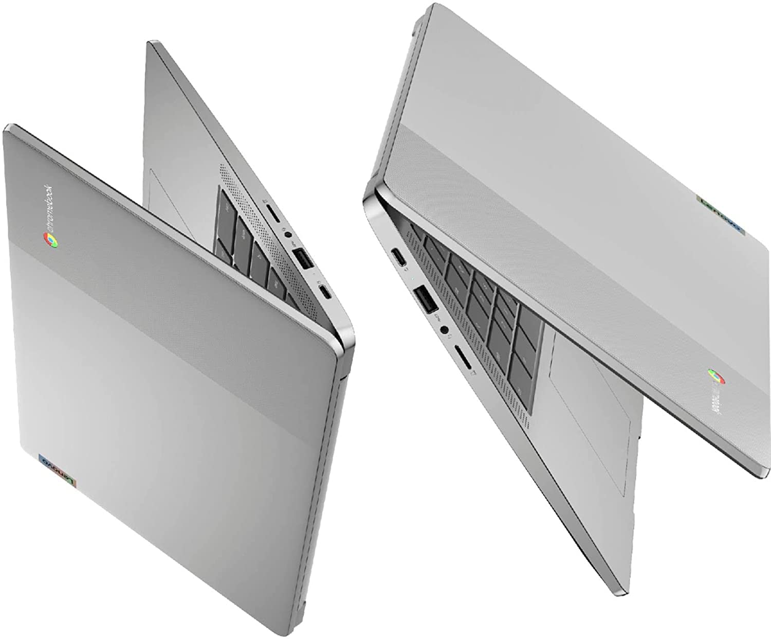 Lenovo Chromebook 14" FHD Laptop for Business,Student, Octa-Core MediaTek MT8183, 4GB RAM, 64GB eMMC+64GB Card, WiFi, Webcam, 10+ Hours Battery, Chrome OS, Arctic Grey, TECL Bundle (Renewed)