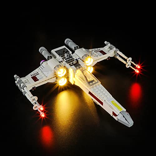 Lightailing Light for Lego- 75301 Luke-Skywalker’s X-Wing Fighter - Led Lighting Kit Compatible with Lego Building Blocks Model - NOT Included The Model Set