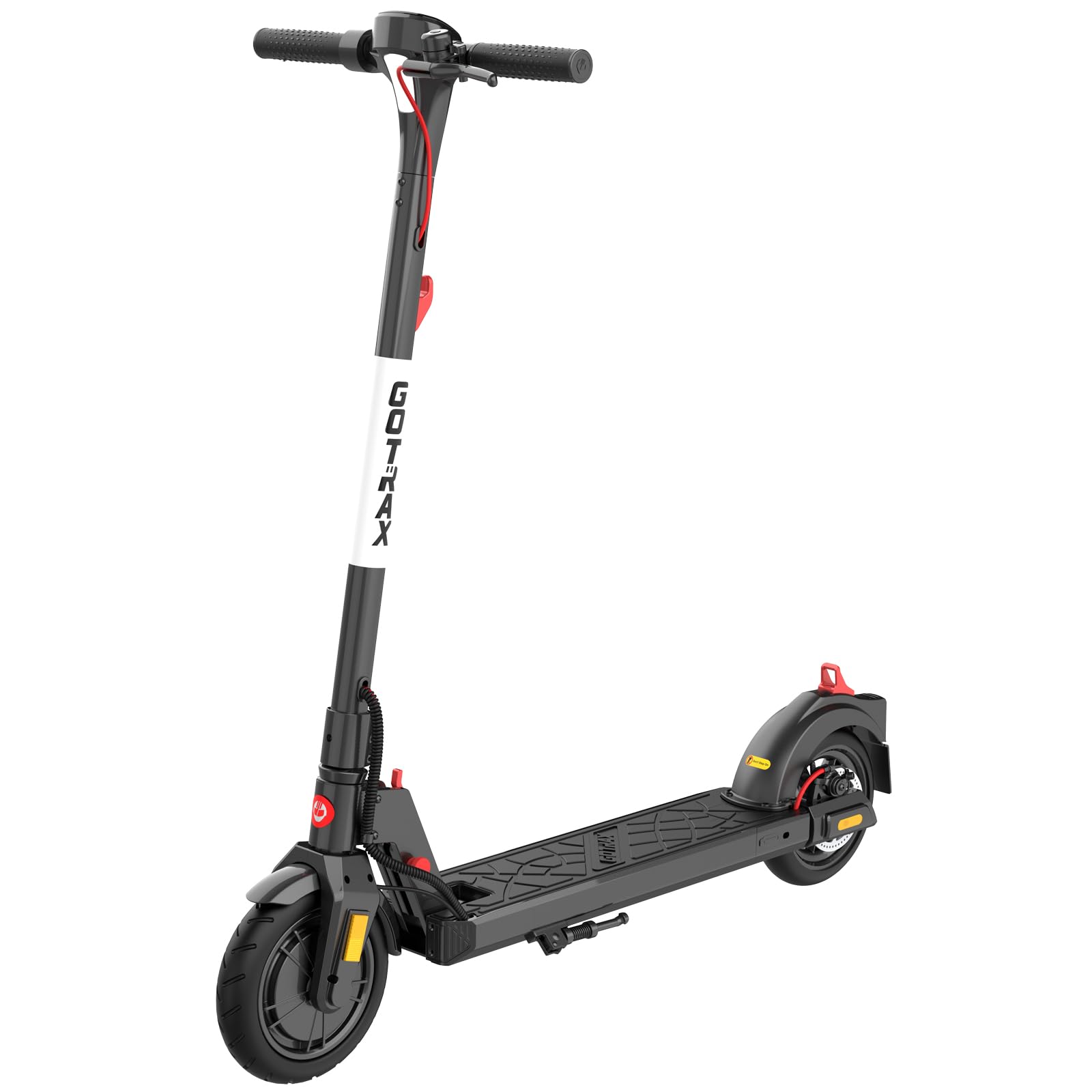 Gotrax APEX MAX Electric Scooter, 8.5" Pneumatic Tires, Max 19 Mile and 18Mph 350W Motor with Rear Single Shock, Bright Headlight and Taillight and Cruise Control, Foldable Escooter for Adult