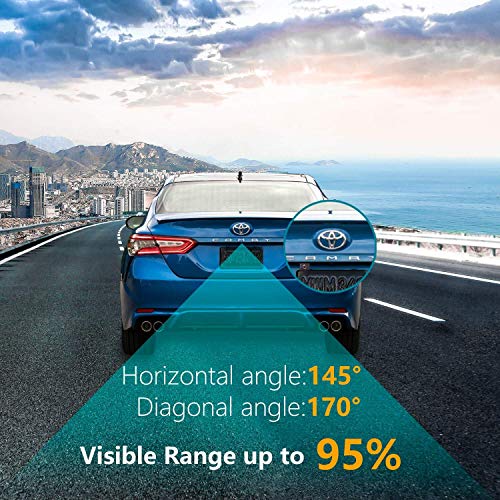 HD 1280x720p Reversing Camera Integrated in Number Plate Light License Rear View Backup Camera Waterproof Night Vision for Toyota RAV4/Venza/Matrix/Prius / CT200H 2013-2015