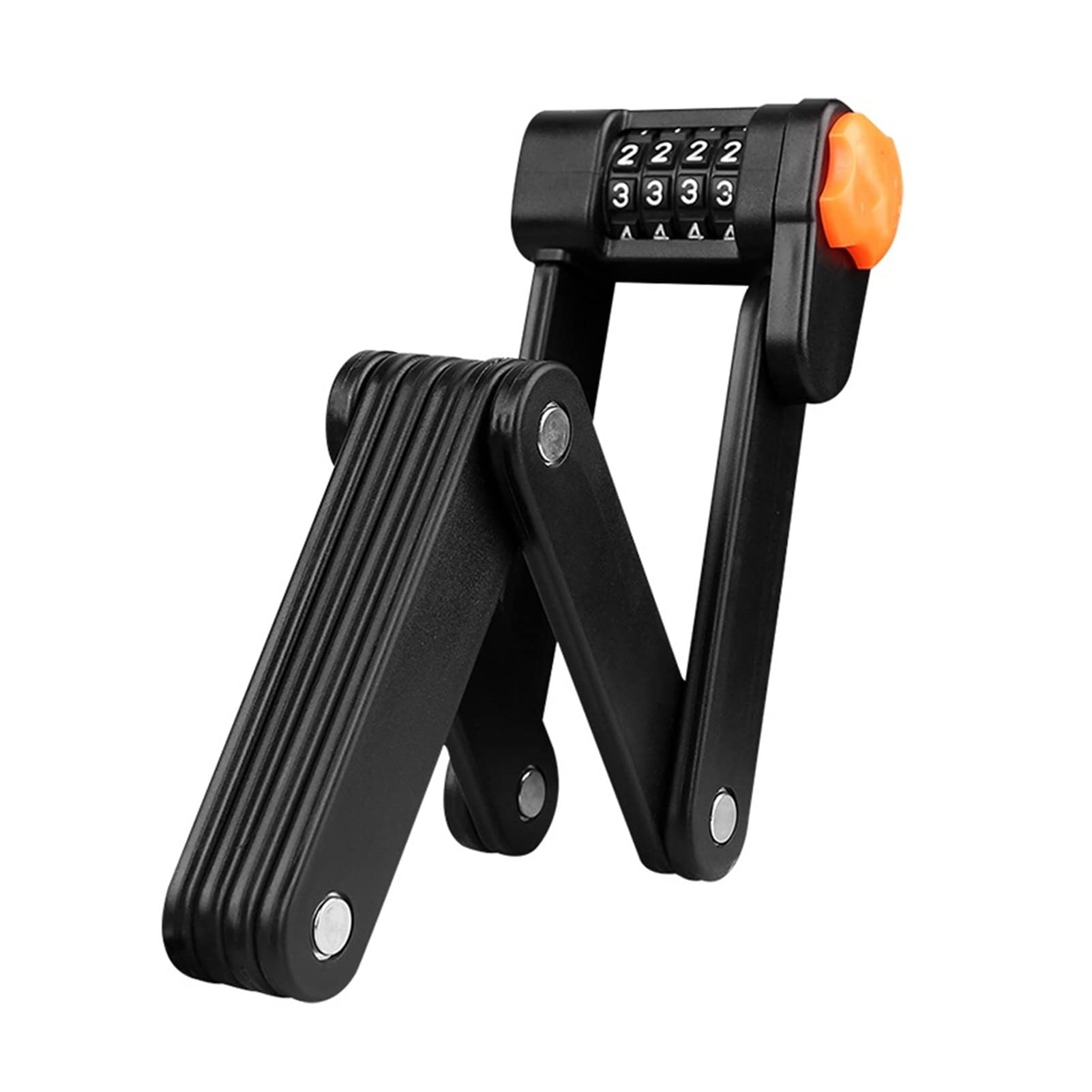 MACIMO Bike Lock Alloy Steel Folding Lock MTB Road Bike Lock Anti-Theft Lock Password Lock