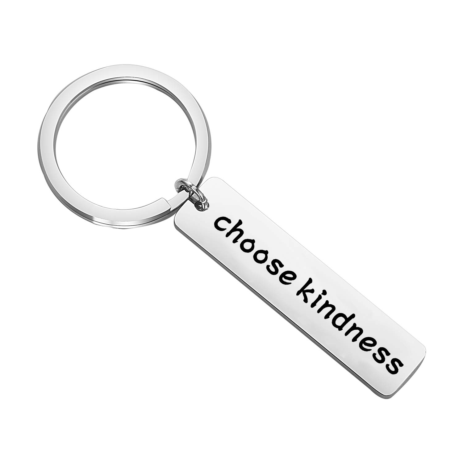 Gzrlyf Choose Kindness Keychain Inspirational Quotes Kindness Gifts (Keychain)