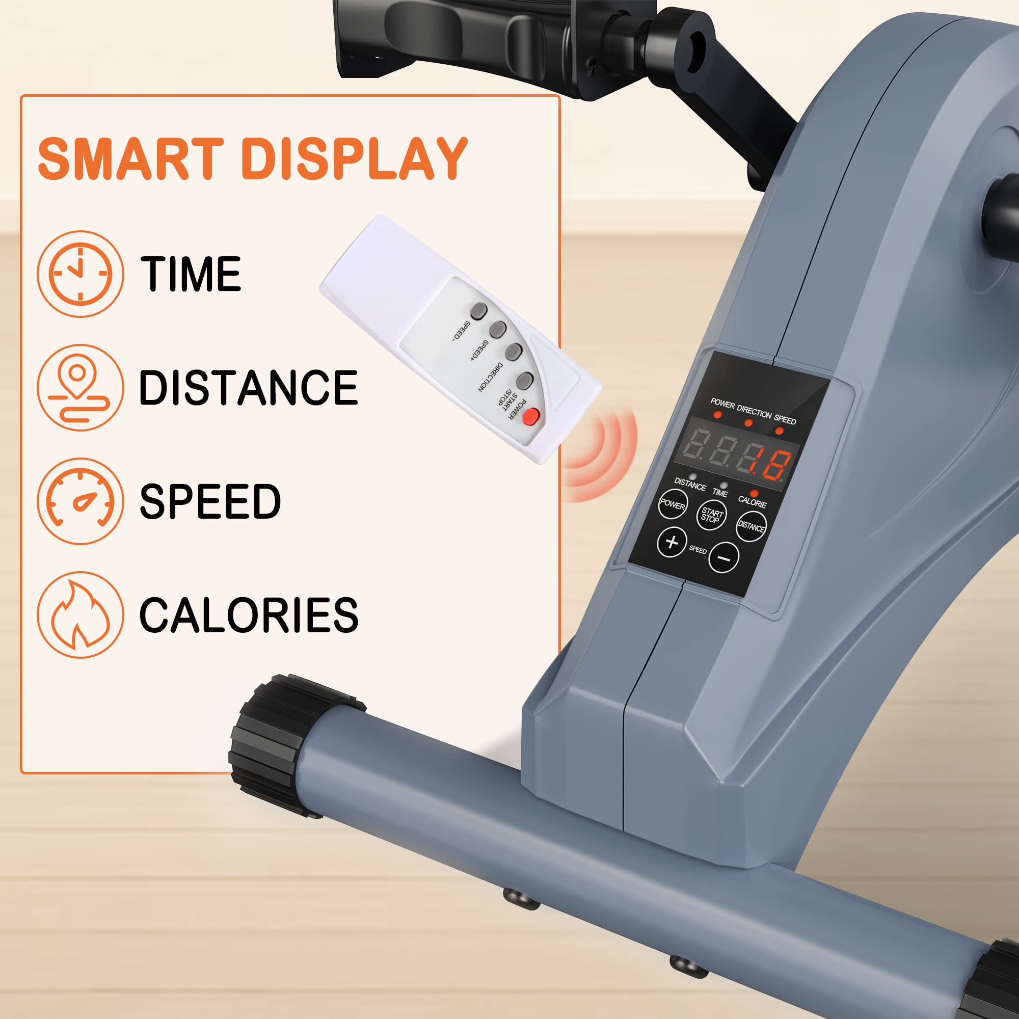 iHomey Motorized Mini Exercise Bike