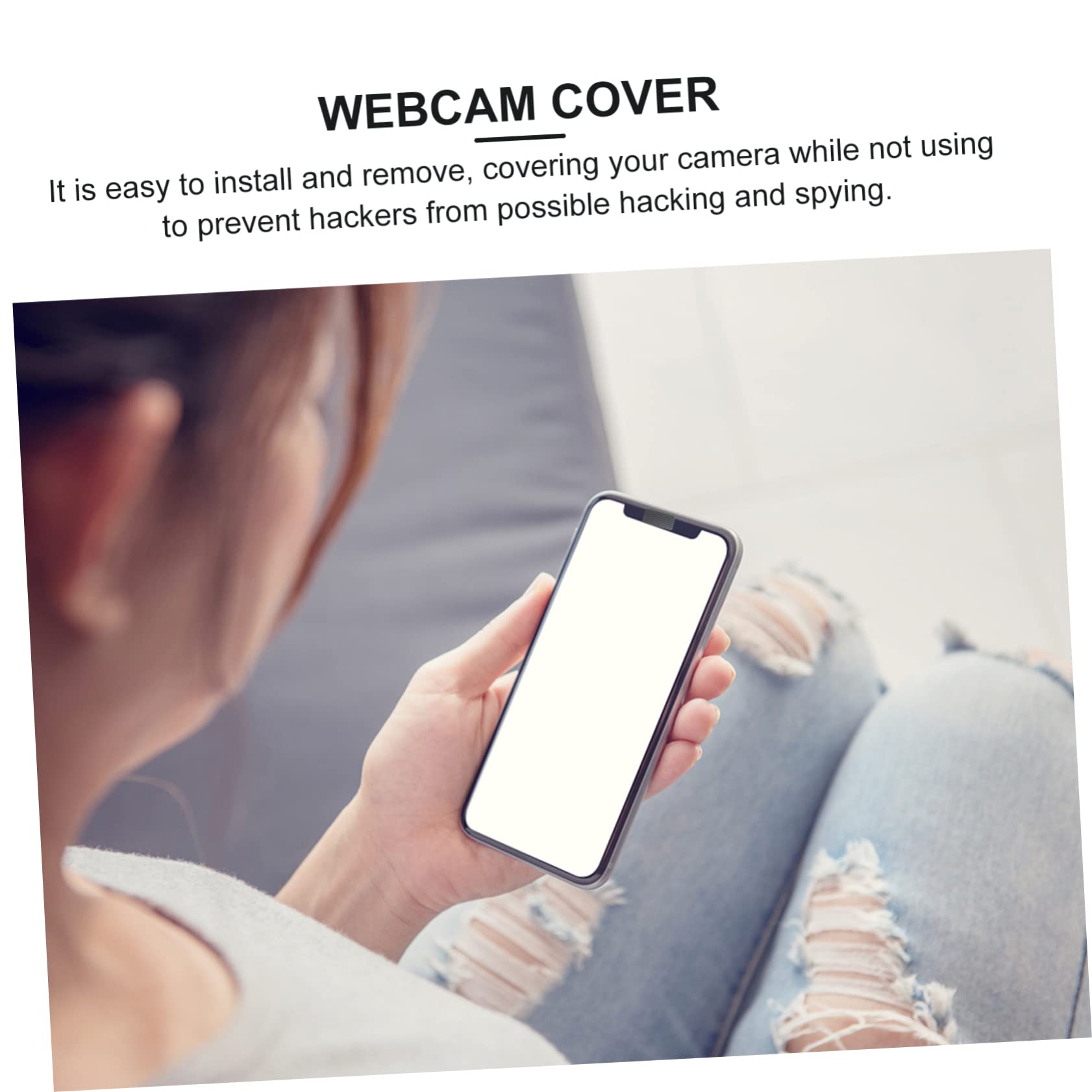 NUSITOU Black Slides 6pcs Slide Peeping Protector Covers Privacy Cover Phone Webcam Computer Simple Cam Safety Web Camera Blocker Flipping Laptop Slider Anti- Your Computer Camera