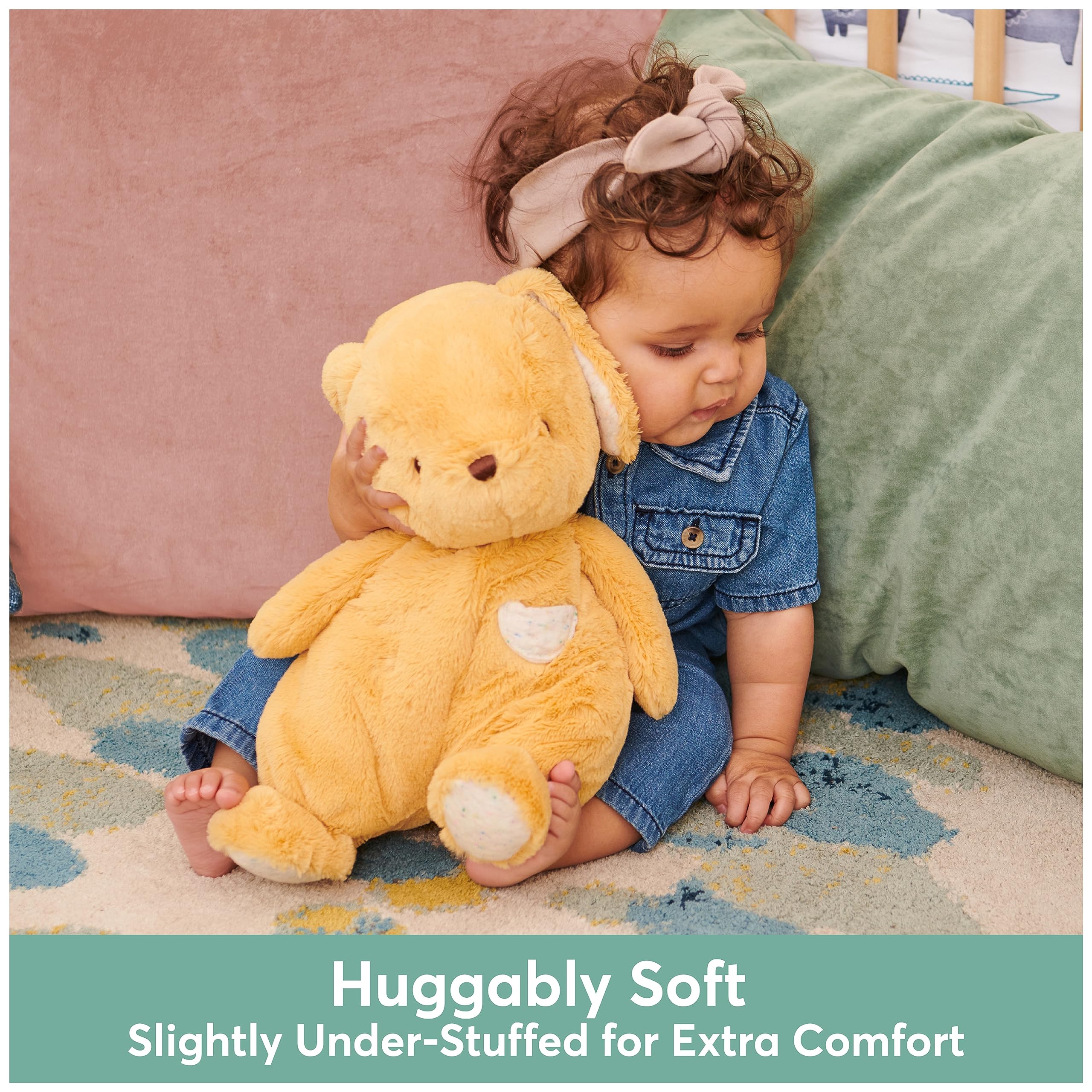GUND Baby Oh So Snuggly Puppy Large Plush Stuffed Animal for Babies and Infants, Butterscotch Yellow, 12.5β
