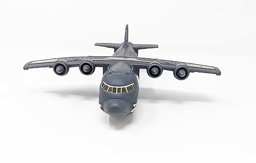 Toy Aircraft Carrier Army Men with Cargo Plane 18 Warplane Fighter Jets and 6 Extra Military Vehicles