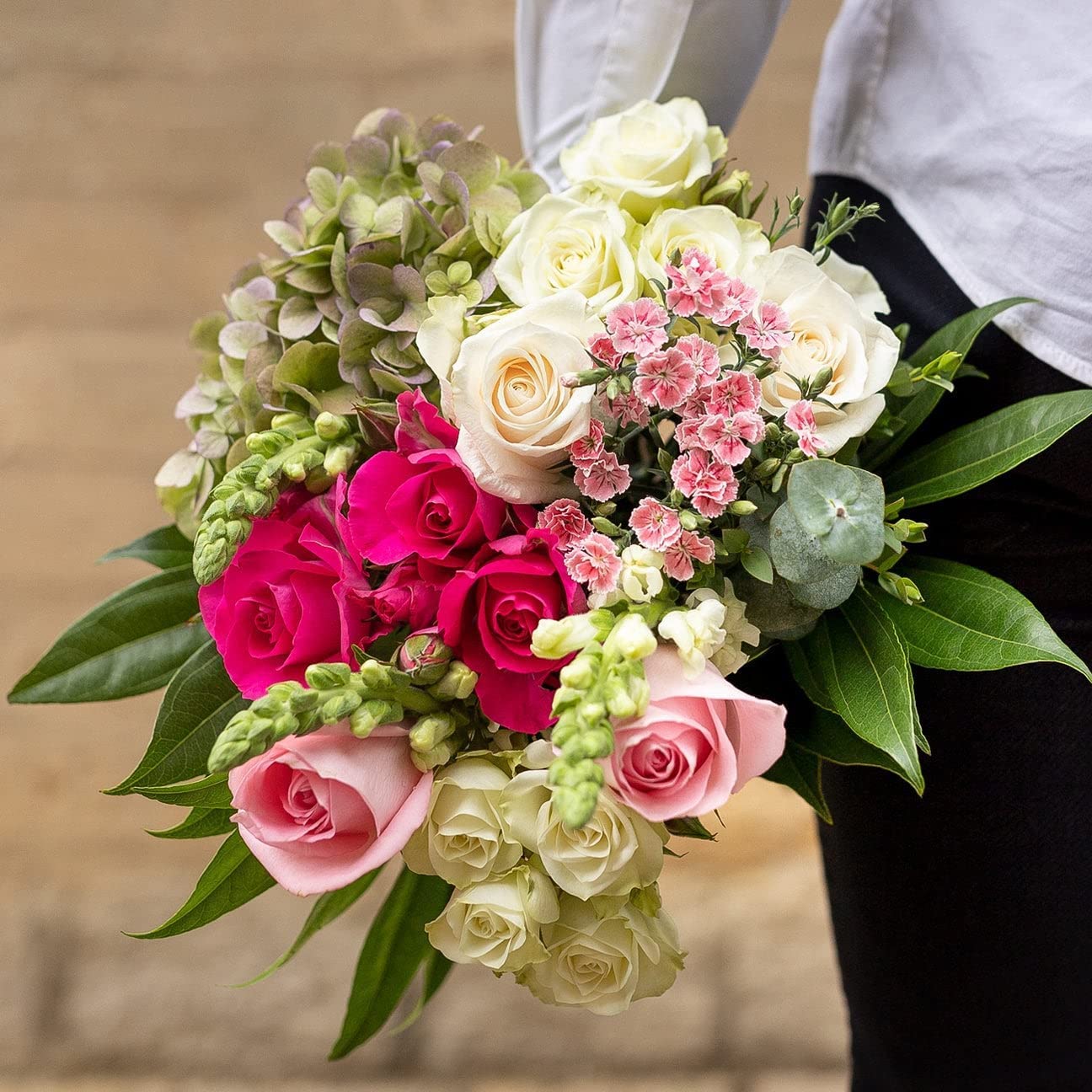 Gift 3 Months of Fresh Flower Bouquets. 20-25 SEASONAL Mixed Flower Varieties, Signature Box Each Delivery.