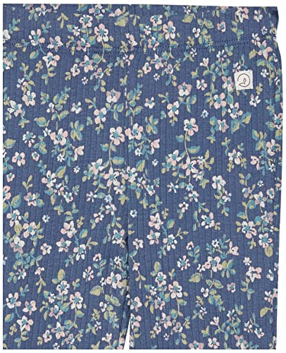 little planet by carter's unisex-baby 2-pack Terry Pants made with Organic Cotton, Pale Lilac/Blue Meadow, 12 Months