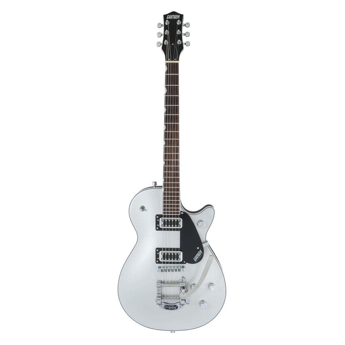 Gretsch G5230T Electromatic Jet FT Single-Cut with Bigsby, with 2-Year Warranty Laurel Fingerboard, Airline Silver