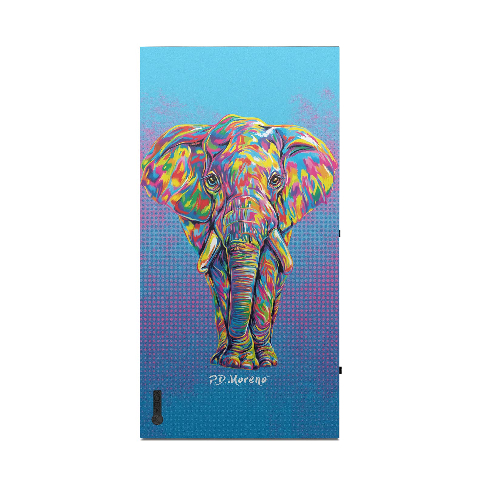 Head Case Designs Officially Licensed P.D. Moreno Elephant Animals II Vinyl Sticker Gaming Skin Case Cover Compatible with Xbox Series X Console and Controller Bundle