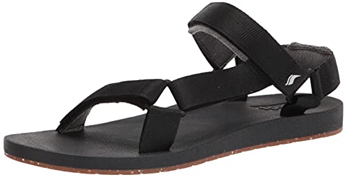 Keds Women's Trio Eco Sport Sandal, Black, 9