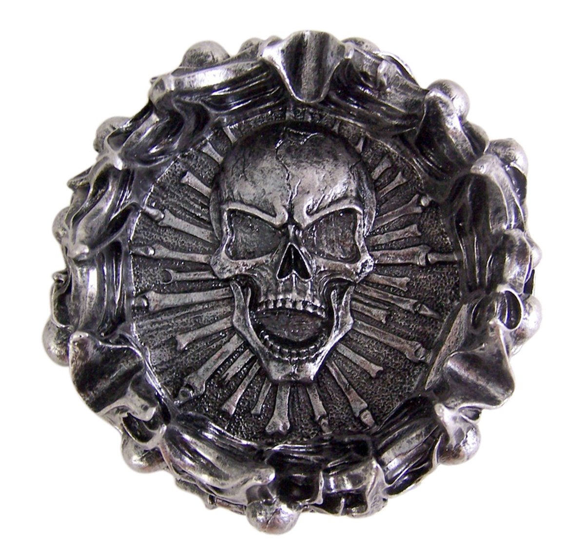 Gothic Skull and Bones Decorative Ashtray