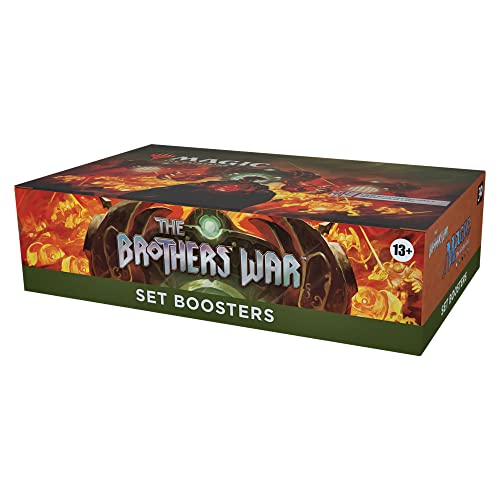 Magic The Gathering The Brothers’ War Set Booster Box | 30 Packs (360 Magic Cards)