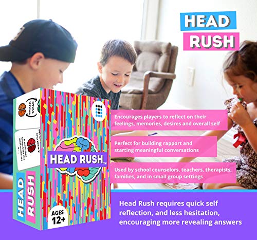 Head Rush - Social Skills Games and Therapy Games, A Game That Develops Mindfulness, Self Awareness, and Communication