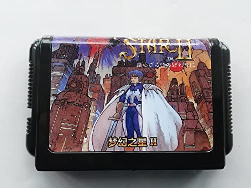 MD Game Phantasy Star 2 Japan Version Chinese Language (Black)