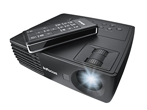 InFocus IN1110a XGA Mobile Projector, 2100 Lumens, HDMI, 2GB Memory, Wireless-ready