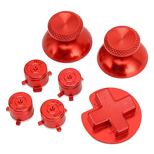 KOSDFOGE Game Controller Metal Buttons D Pad ABXY Cross Aluminum Alloy Repair Buttons Replacement for Switch Pro