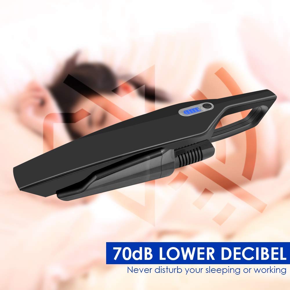Handheld Vacuum Cordless, 7500PA Powerful Cyclonic Suction Portable Car Vacuum Cleaner Lightweight Hand Vac, 14.8V Li-ion Battery Powered Rechargeable Quick Charge with LED Display