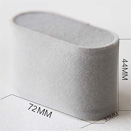 JJGQAZ 10 pieces Velvet Small Bracelet Watch Pillow for Watch Box Jewelry Display Stand Organizer, 2.8x1.7x1.3