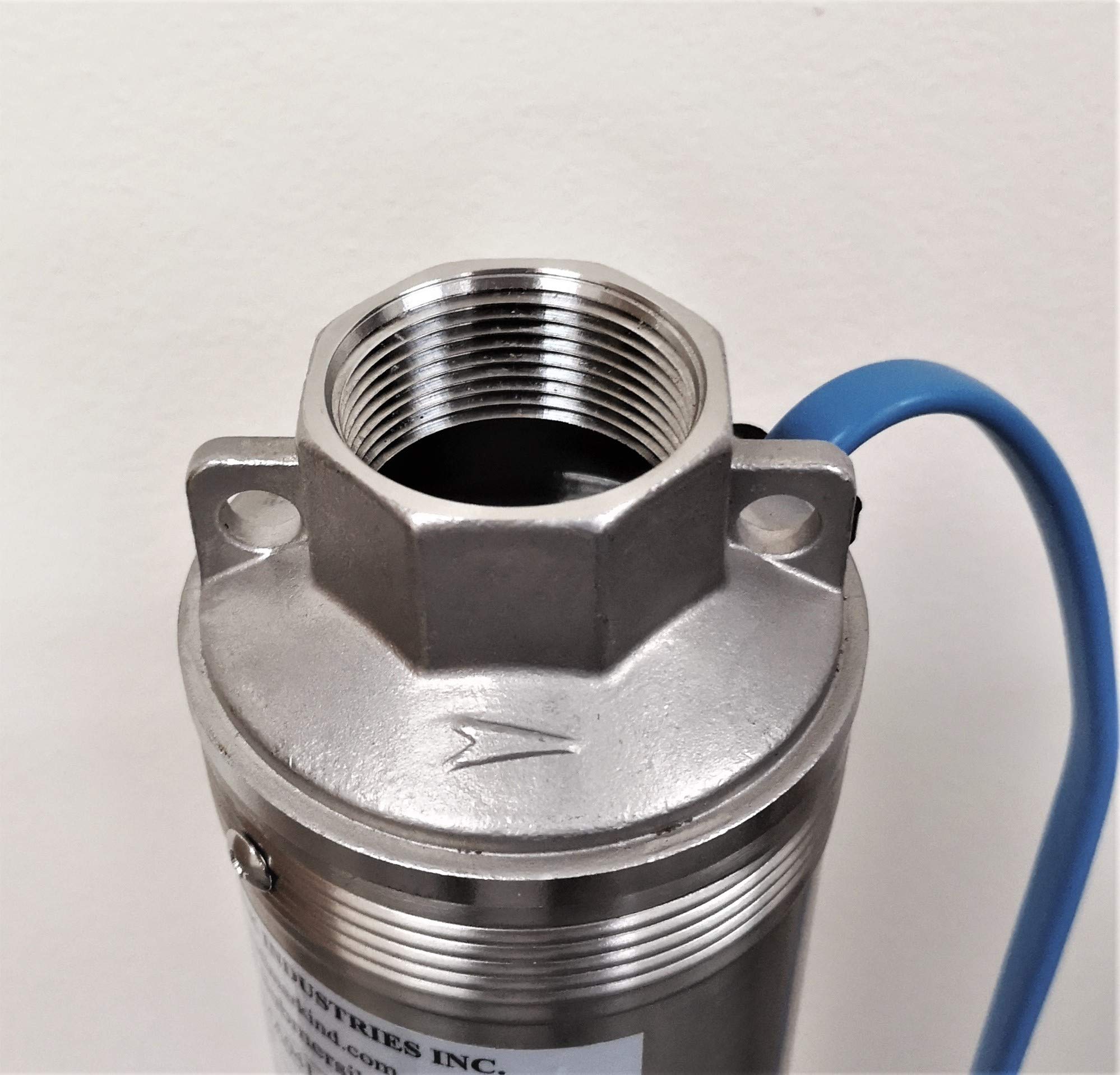 Hallmark Industries MA0419X-12A, Deep Well Submersible Pump, 2HP, 230V 60HZ, 33 Gpm, Stainless Steel, for 4" or bigger well