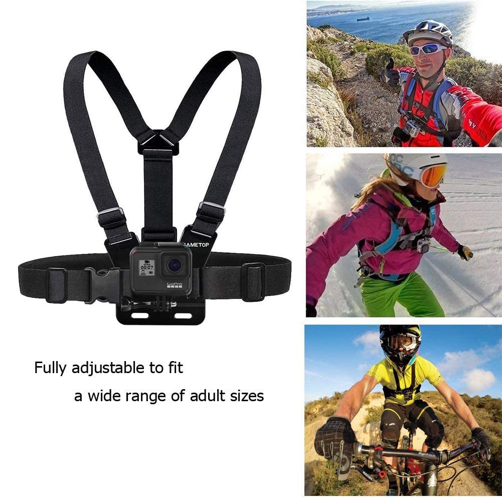 Kaliwery Waterproof Housing case for Gopro Hero 9 & 10 Compatible Black 60M/196FT Action Camera Accessory Kit Underwater Photography Products Diving Shell with Bracket Mount Accessories