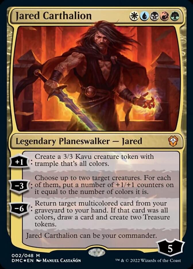 Magic: the Gathering - Jared Carthalion (002) - Dominaria United Commander