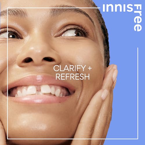innisfree Bija Clarifying Toner with Salicylic Acid, Korean Toner for Clarifying, Smoothing, and Improving the Look of Pores (Packaging May Vary)