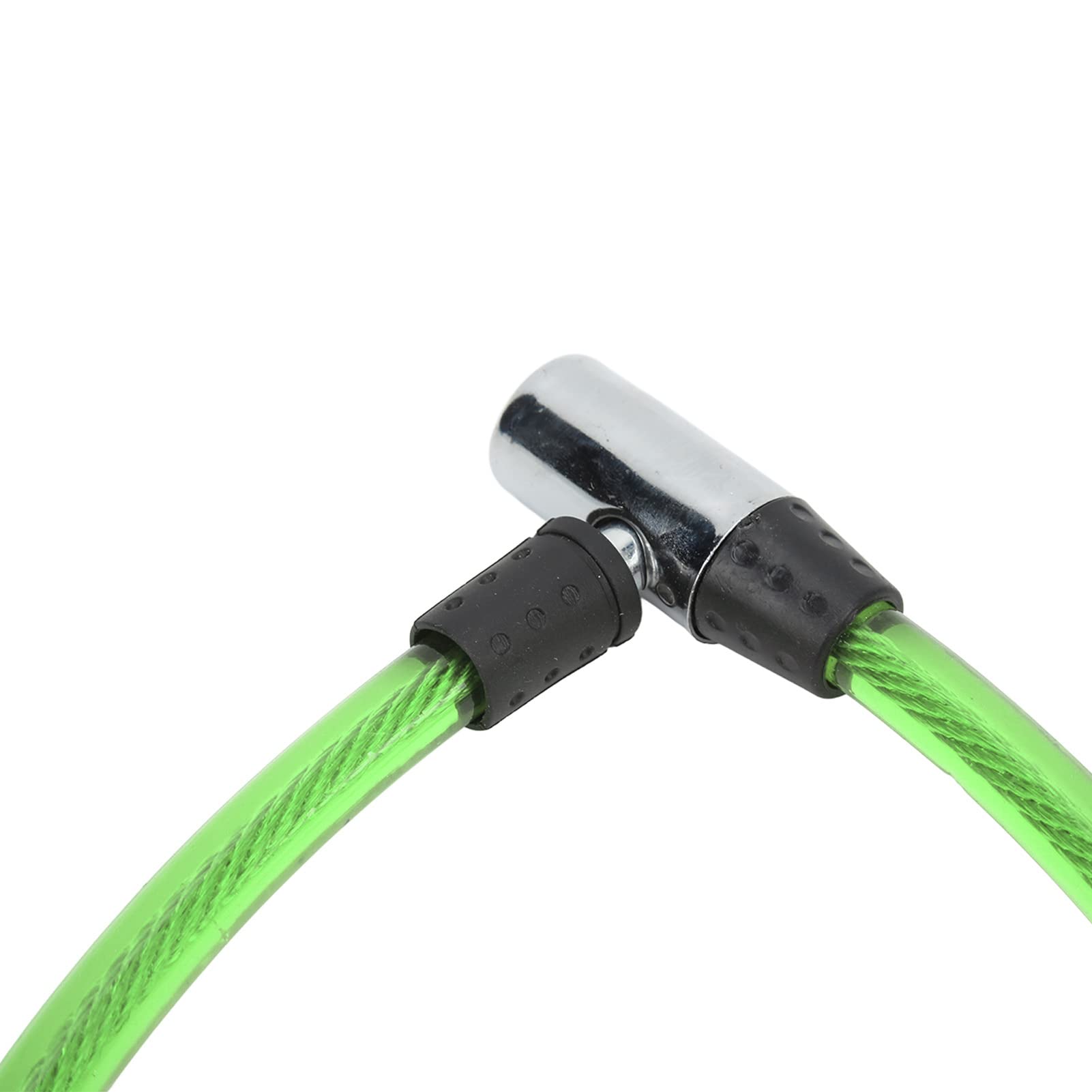 LAIONTY Bike Lock Durable Steel Wire Cables Lock with Keys Easy to Use Motorcycles Bike Lock Accessory (Green)