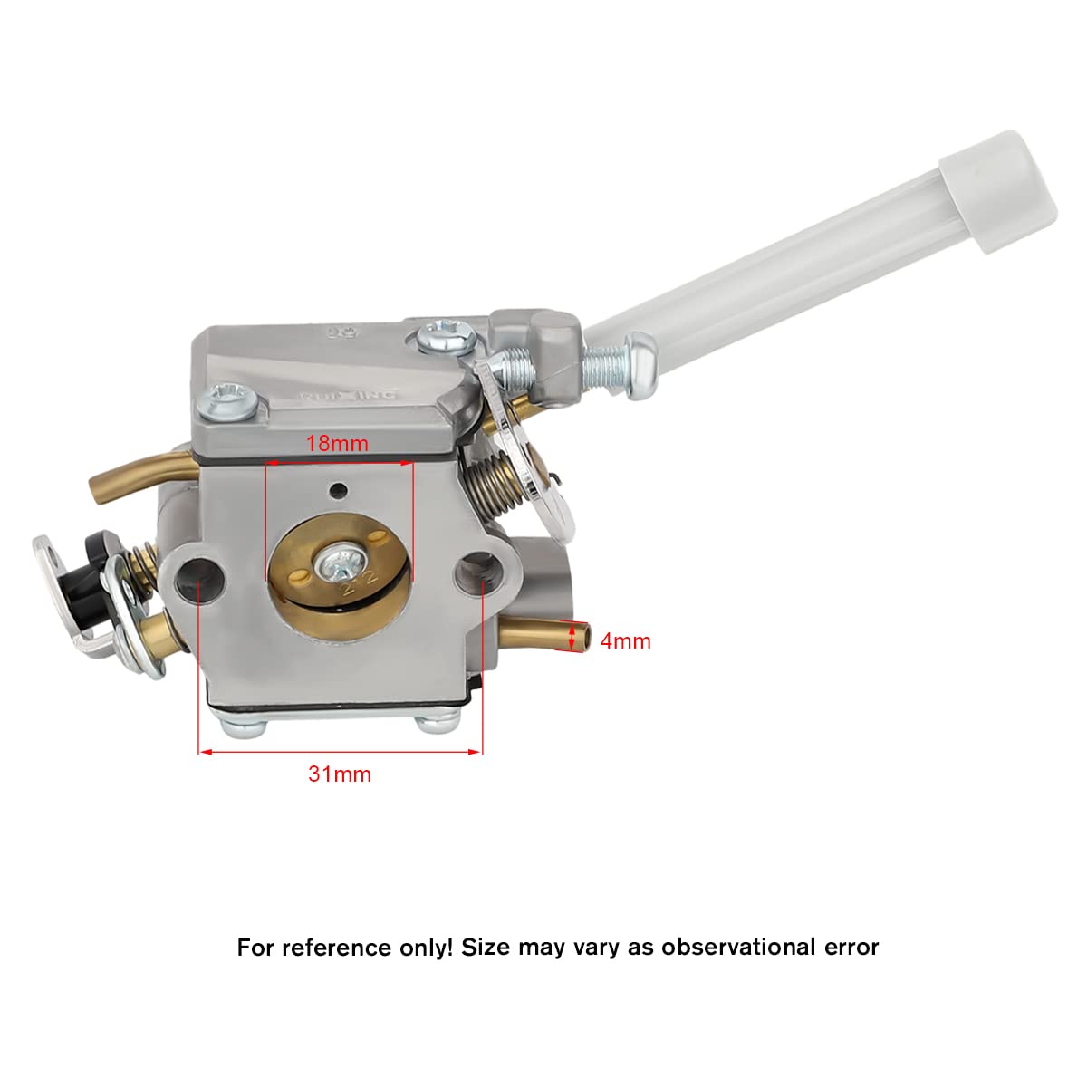 Harbot BP42 Carburetor with 900777005 Air Filter for Ryobi RY08420A RY08420 308054079 530069247 308054093 Carb Tune Up Kit