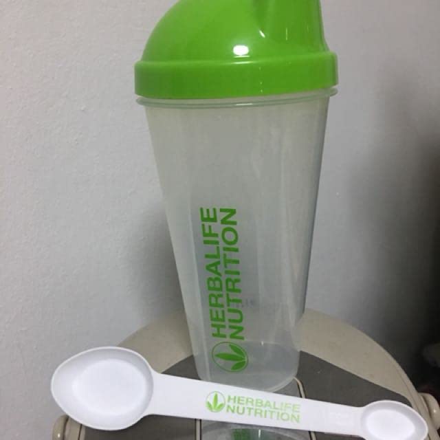 Herbalife Shaker Bottle 13.5-Ounce(400ml) with Blender and Herbalife Spoon 1 pack