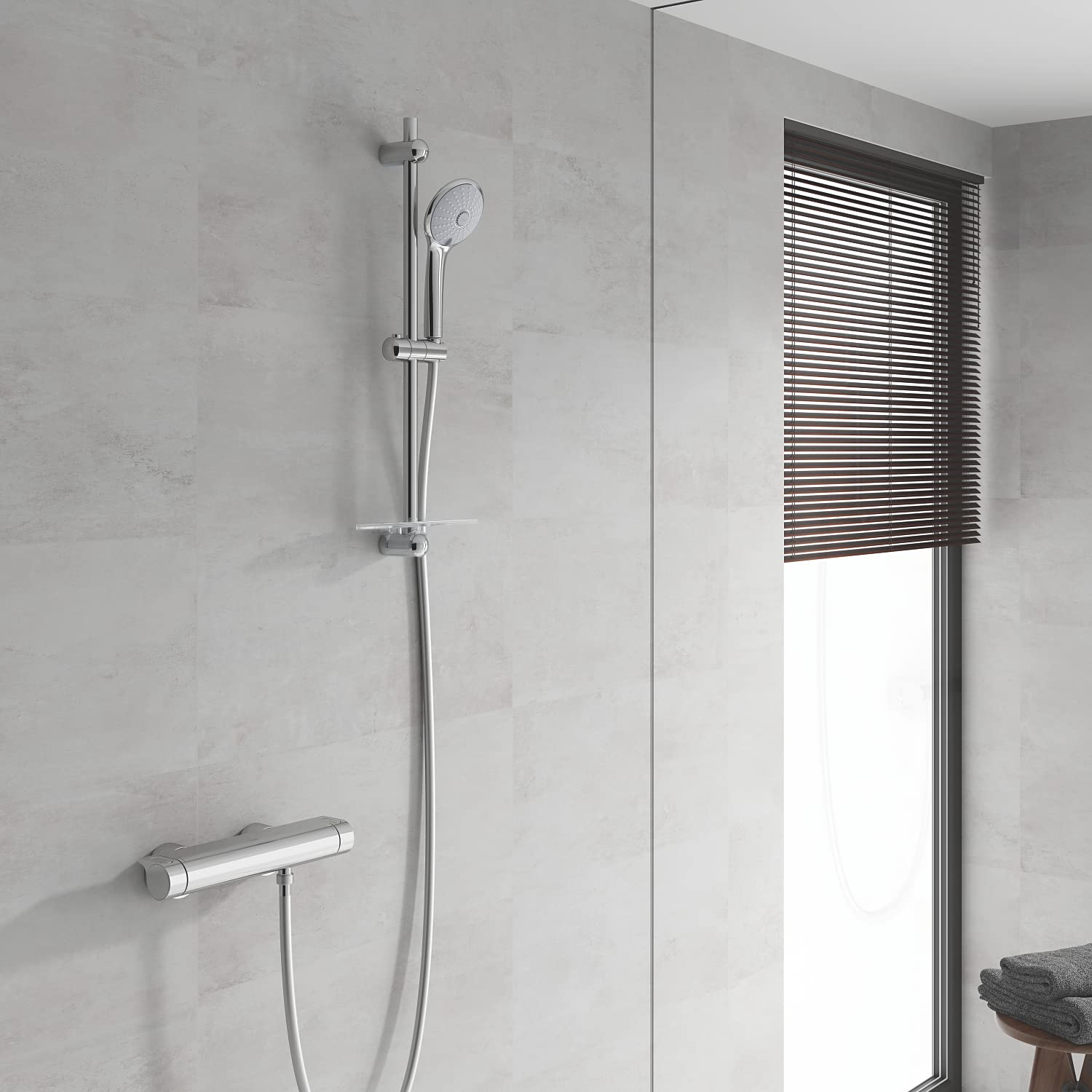 GROHE 34195001 Grohtherm 2000 Thermostatic Shower Mixer