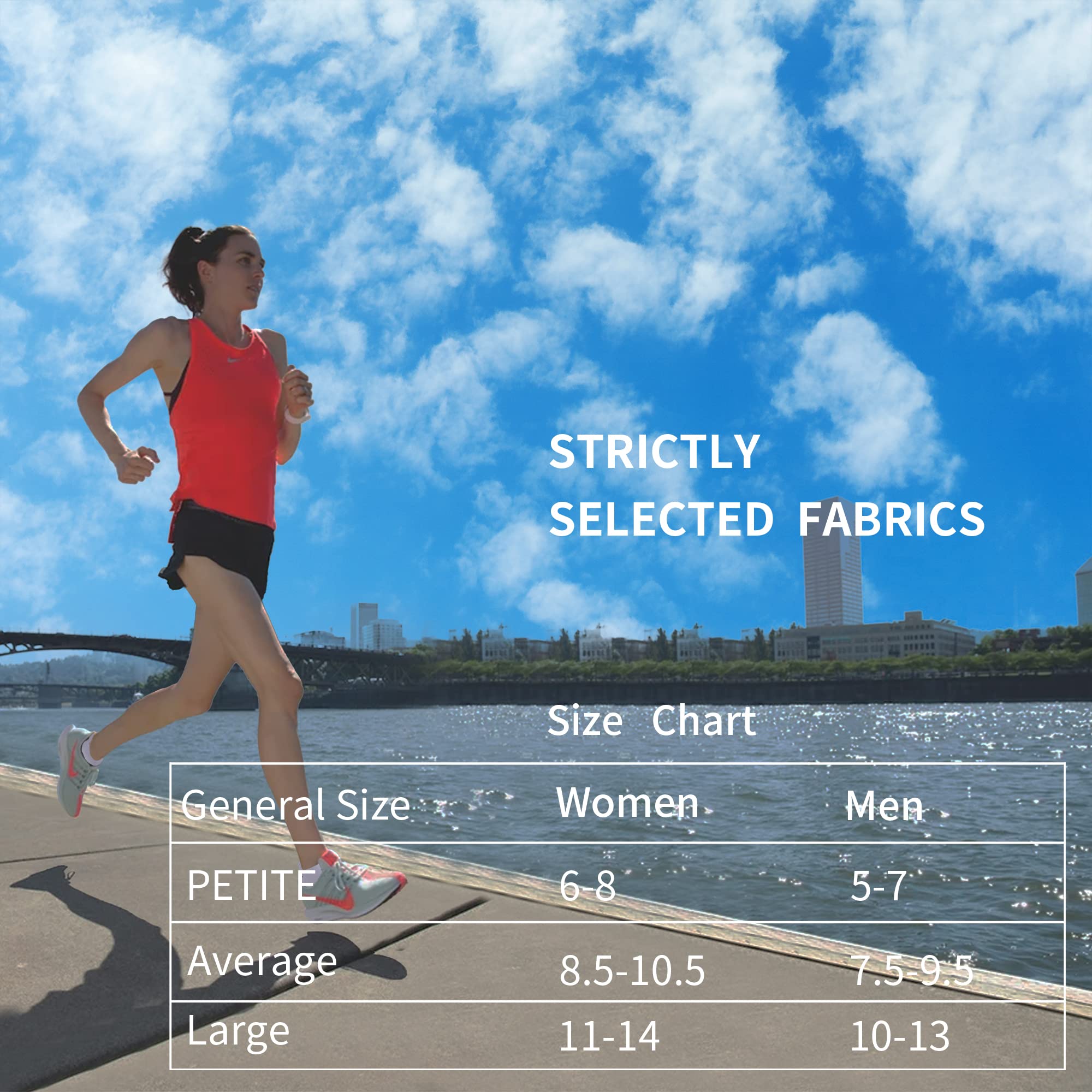 IEOVIEE Active Athletic Socks for Women, Low Cut Ankle Athletic Socks Cushioned Running Performance Breathable Sock for size 6-11