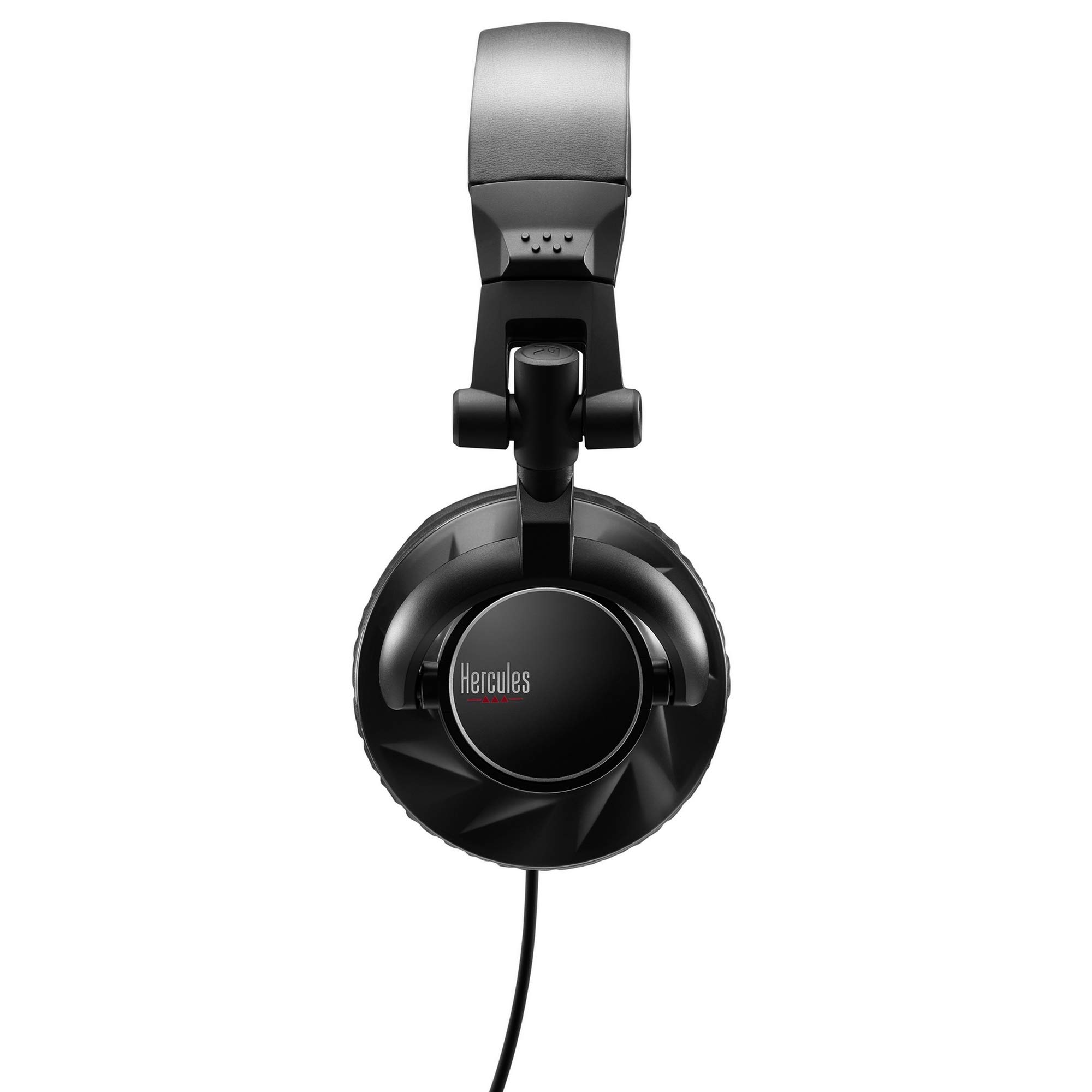 Hercules HDP DJ60 β Professional-Quality DJ Headphones - High Performance, Foldable and Comfortable,Black