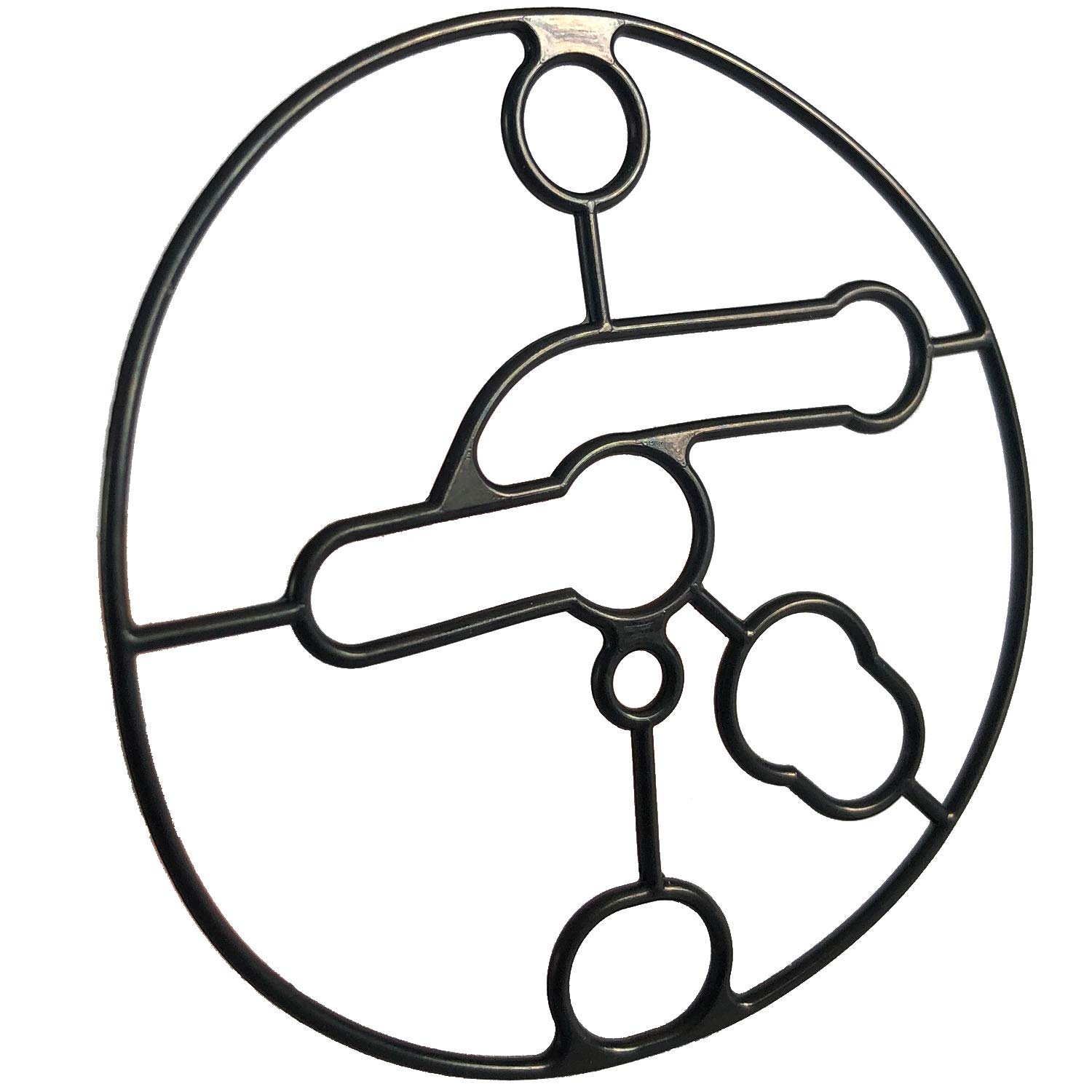HRuiRed 3pcs Float Bowl Gasket for 695426 Nikki Carburetor Overhaul Troy-Bilt Toro Lawn Mower