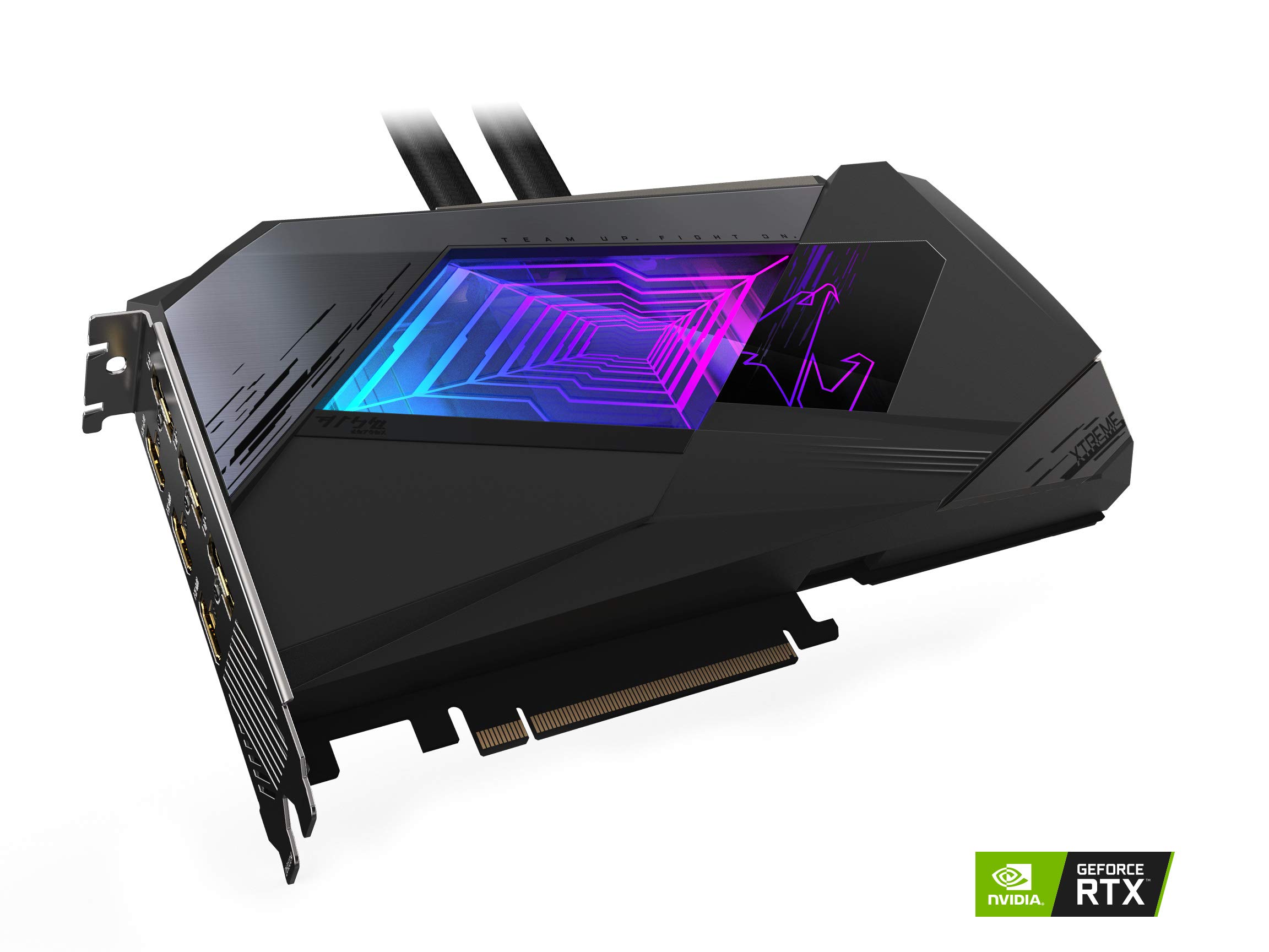 GIGABYTE AORUS GeForce RTX 3080 XTREME WATERFORCE 10G Graphics Card, WATERFORCE Cooling System, 10GB 320-bit GDDR6X, GV-N3080AORUSX W-10GD Video Card