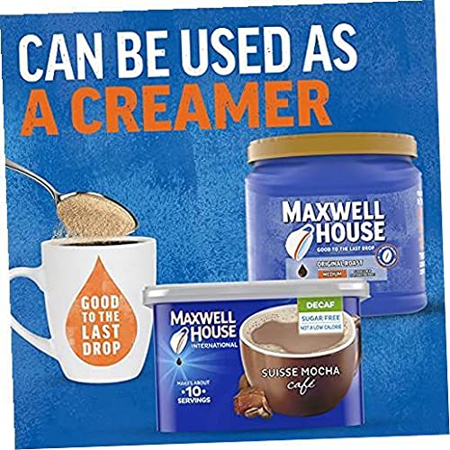 International Decaf Suisse Mocha Café Beverage Mix (4 oz Canisters, Pack of 8) 1