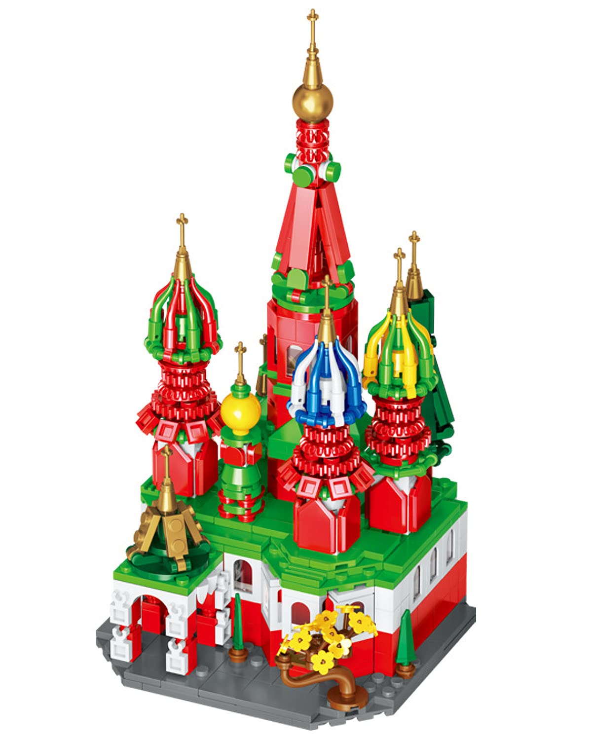 LITTCO Building Blocks Fantasy Castle Building Toy 3D Toy Blocks DIY Bricks Toys Building Set Unique Home Decor, Birthday 596PCS (Pink)