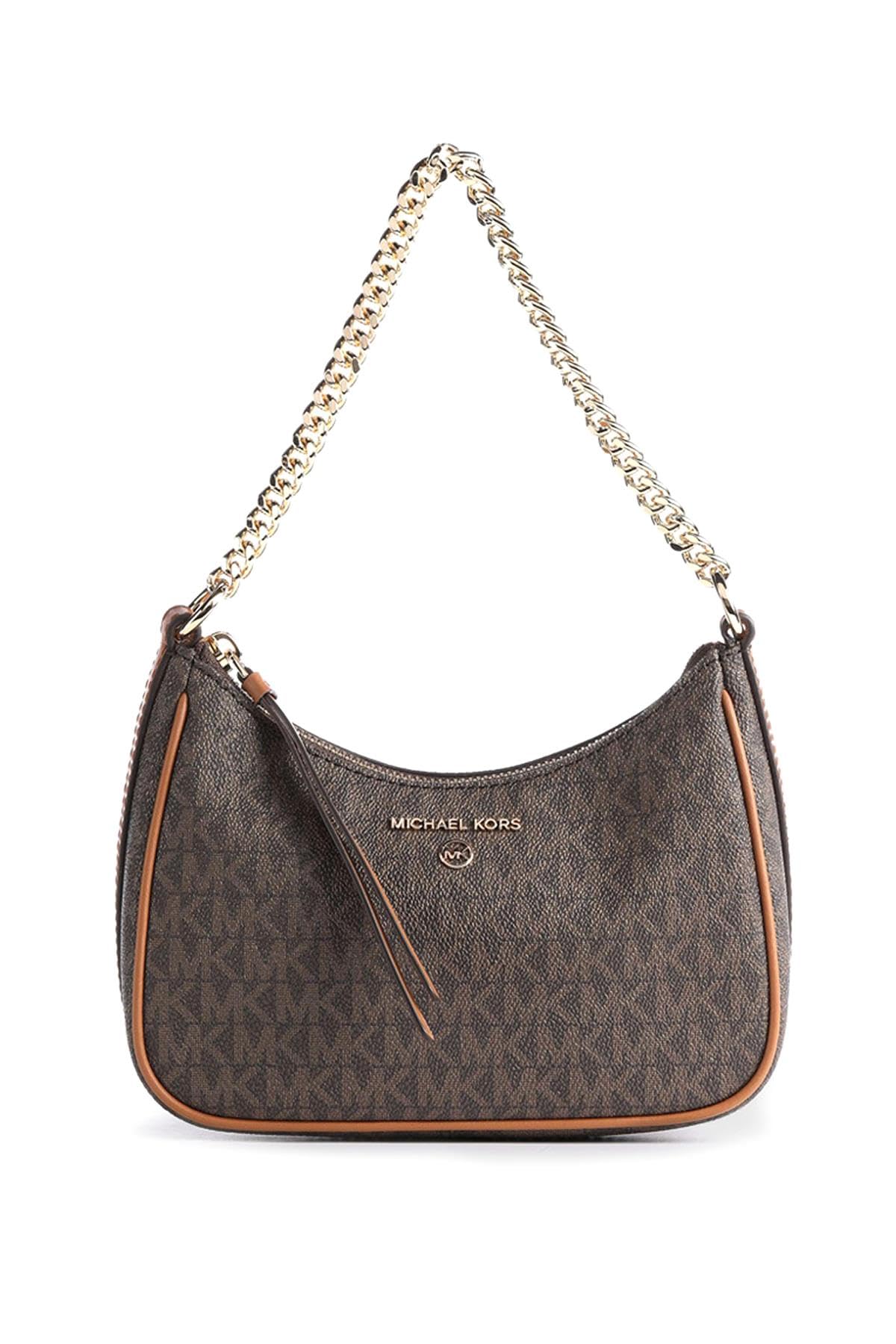 Jet Set Charm Small Logo Shoulder Bag