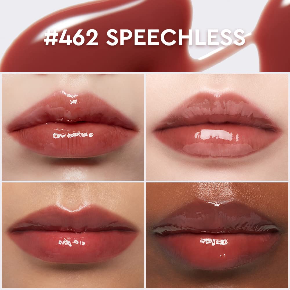 HERA Sensual Nude Gloss Jennie Picked Korean Makeup Lipstick for Smooth & voluptuous fuller-looking lips by Amorepacific 5g - SPEECHLESS (462)