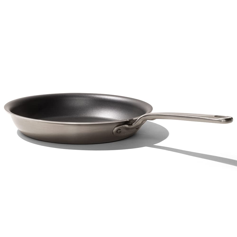 Made In Cookware - 10" Non Stick Frying Pan (Graphite) - 5 Ply Stainless Clad Nonstick - Professional Cookware - Crafted in USA - Induction Compatible