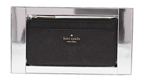 Kate Spade New York Shimmy Boxed Large Slim Cardholder Black
