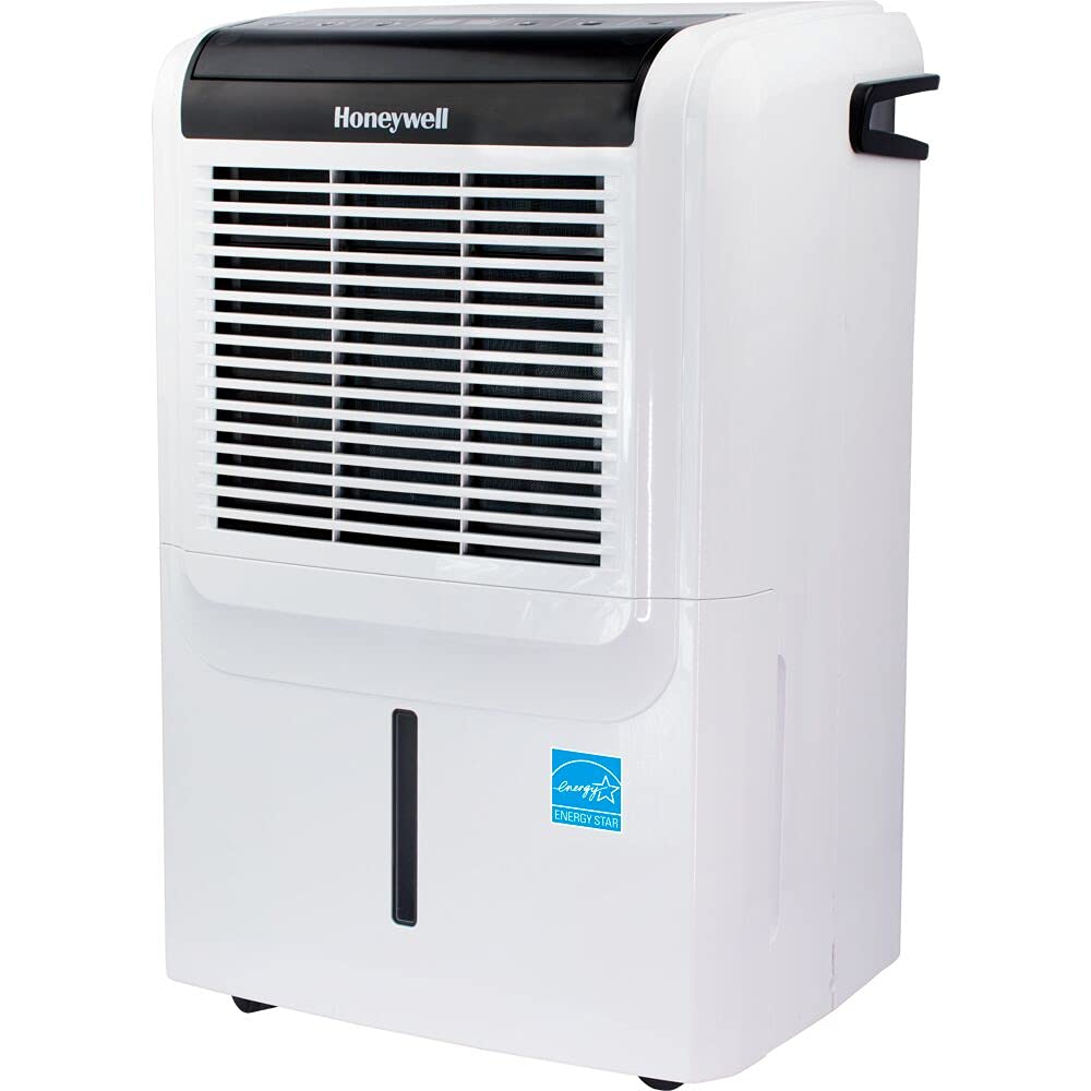 Honeywell 50 Pint Energy Star Dehumidifier with Anti-Spill Design, Fan & 5 Year Warranty