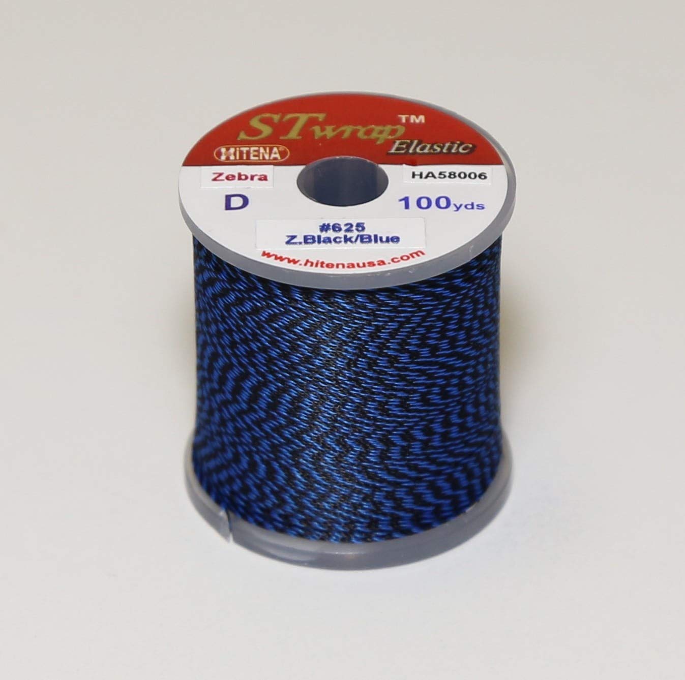 HITENA Rod Wrapping Thread - Zebra (Jasper) Winding Thread. Available in Size D (100yd)