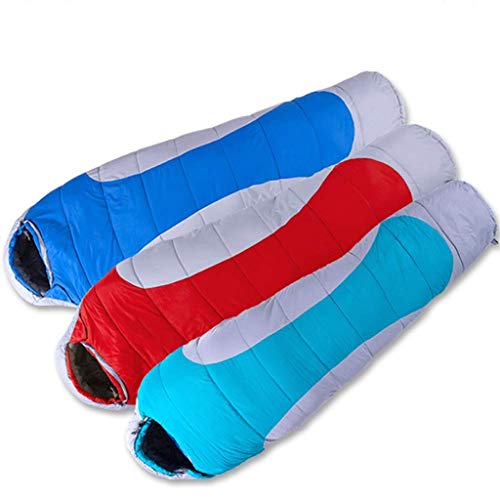 LMMDDP Mummy Sleeping Bag,Winter Sleeping Bag for Camping, Hiking, Backpacking and Travel,Waterproof, Compact and Ultralight Cold Weather Sleeping Sack (Color : Style 2)