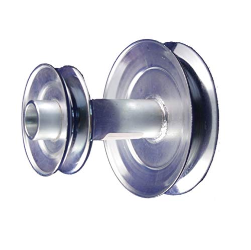 HITY Motor (New) [AYP] [175410] Double Engine Pulley 187618 Compatible with Husqvarna 532175410 Craftsman Sears fits 187618, 532175410