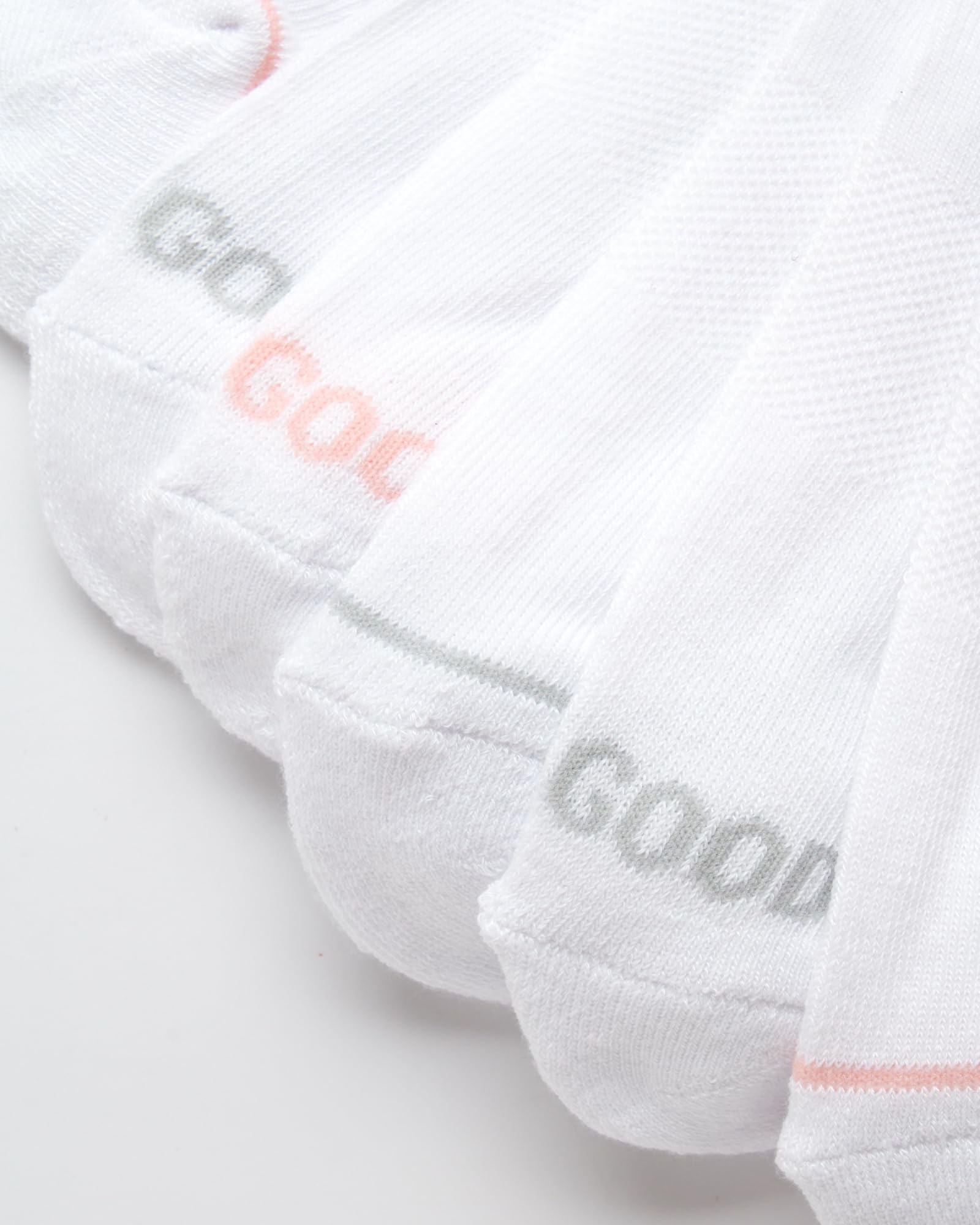 Life is Good Women's Socks - Novelty Low Cut Ankle Socks (6 Pack), Size 4-10, White