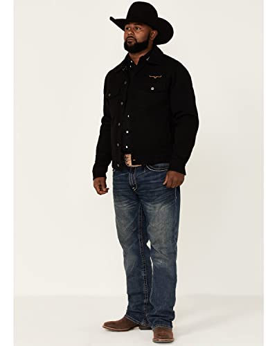Kimes Ranch Men's jacket Canvas Marshall Trucker/Black